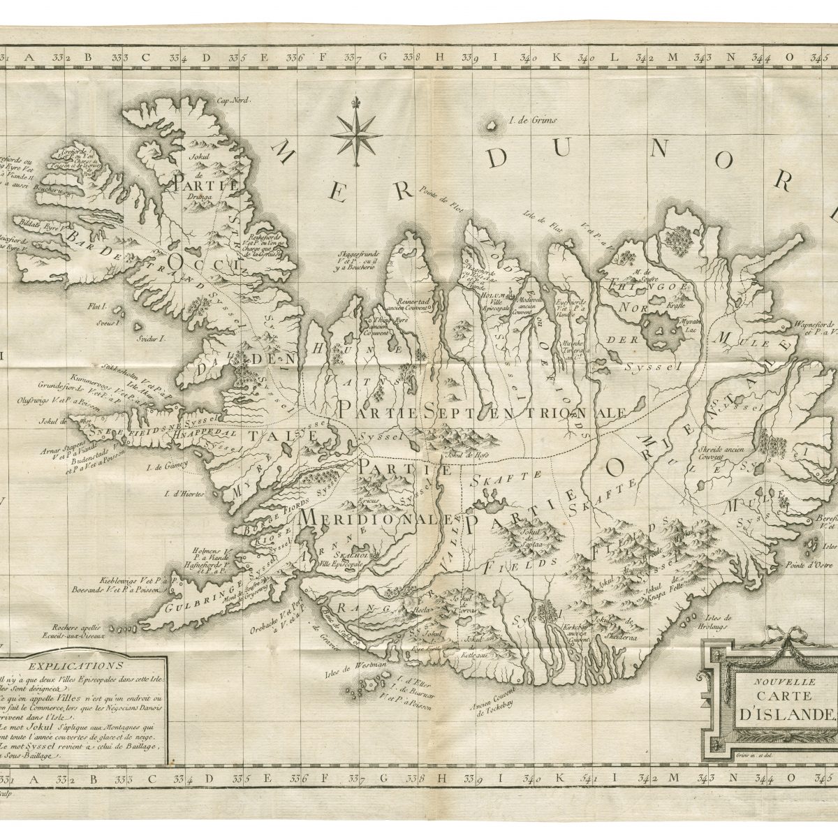 Nouvelle carte d‘Islande - Mapping Iceland