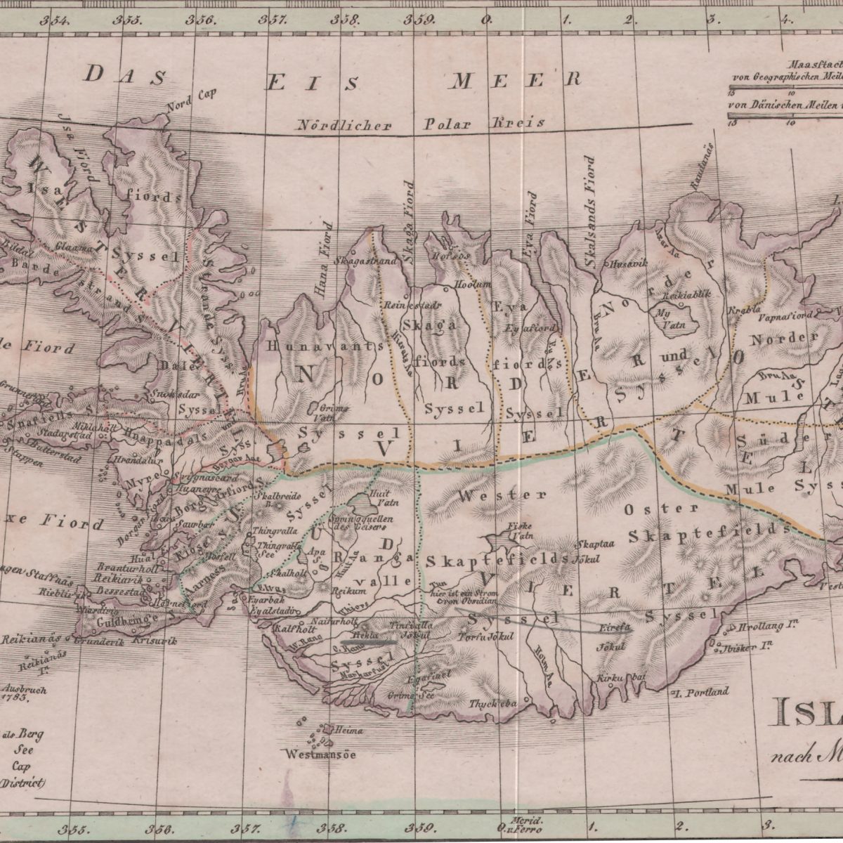 Island nach Mackenzie - Mapping Iceland