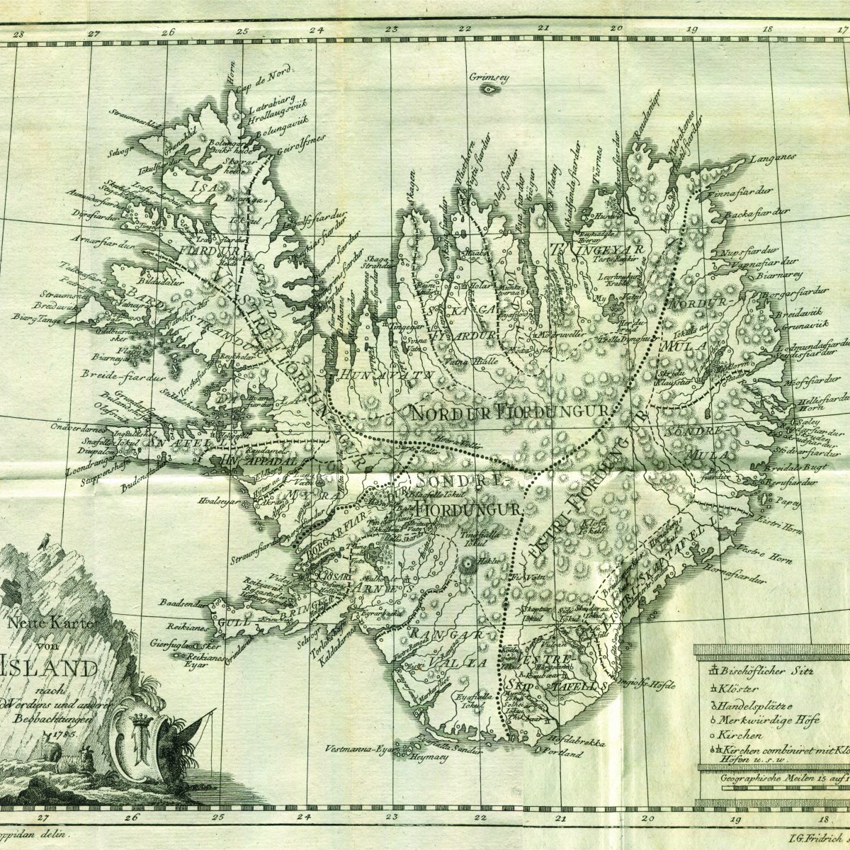 Neue Karte von Island - Mapping Iceland